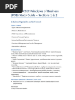 CSEC Principles of Business Notes & Past Papers | PDF | Logistics ...