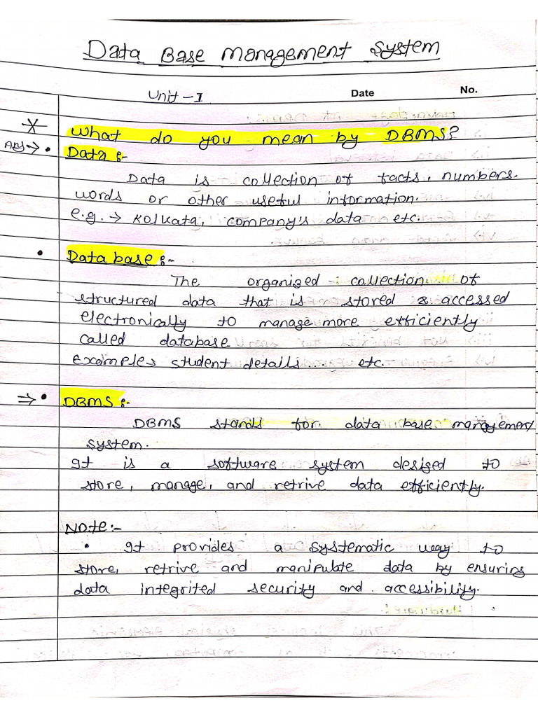 Sessional 1 DBMS | PDF