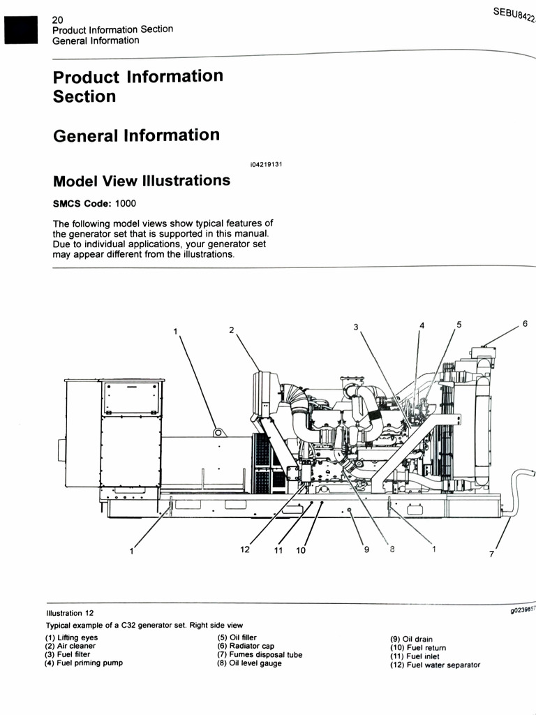 Manual Book C3 Generator Set | PDF | Engines | Fuel Injection