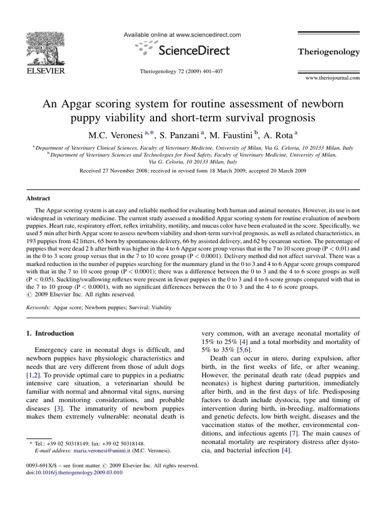 An Apgar scoring system for routine assessment of newborn | PDF ...