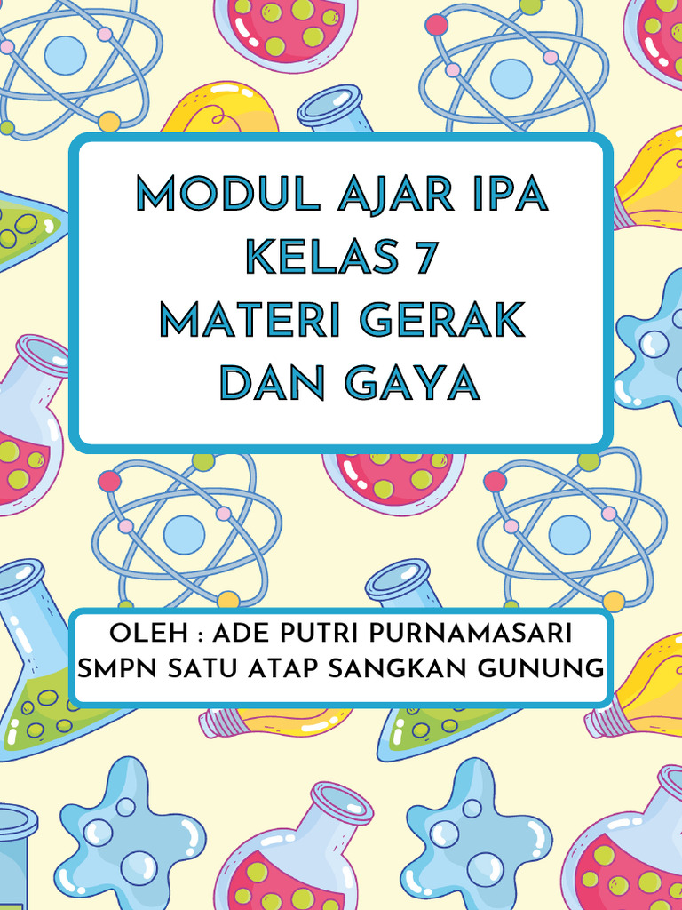 Modul Ajar Ipa Kelas 7 Materi Gerak Dan Gaya | PDF