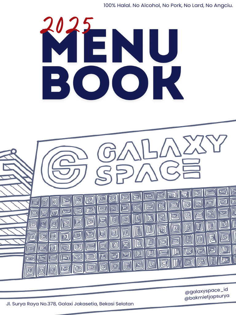 Menu Galaxy Space Bekasi | PDF | Indonesian Cuisine | Cuisine