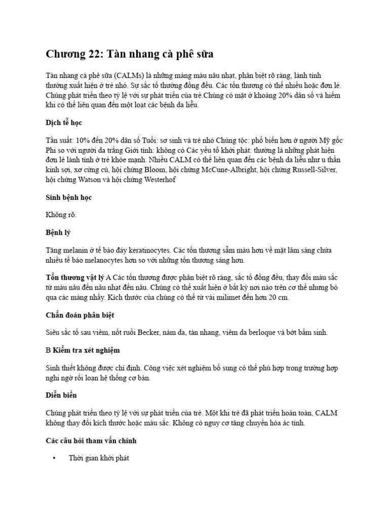 Bớt Cà Phê | PDF