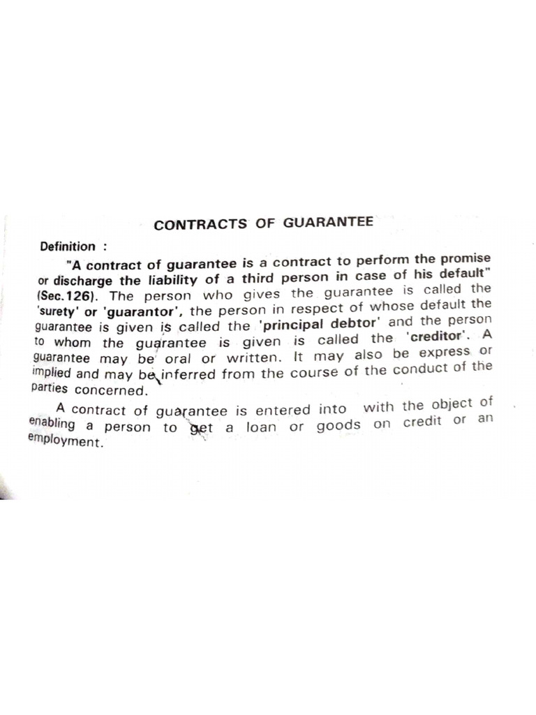 Guarantee | PDF