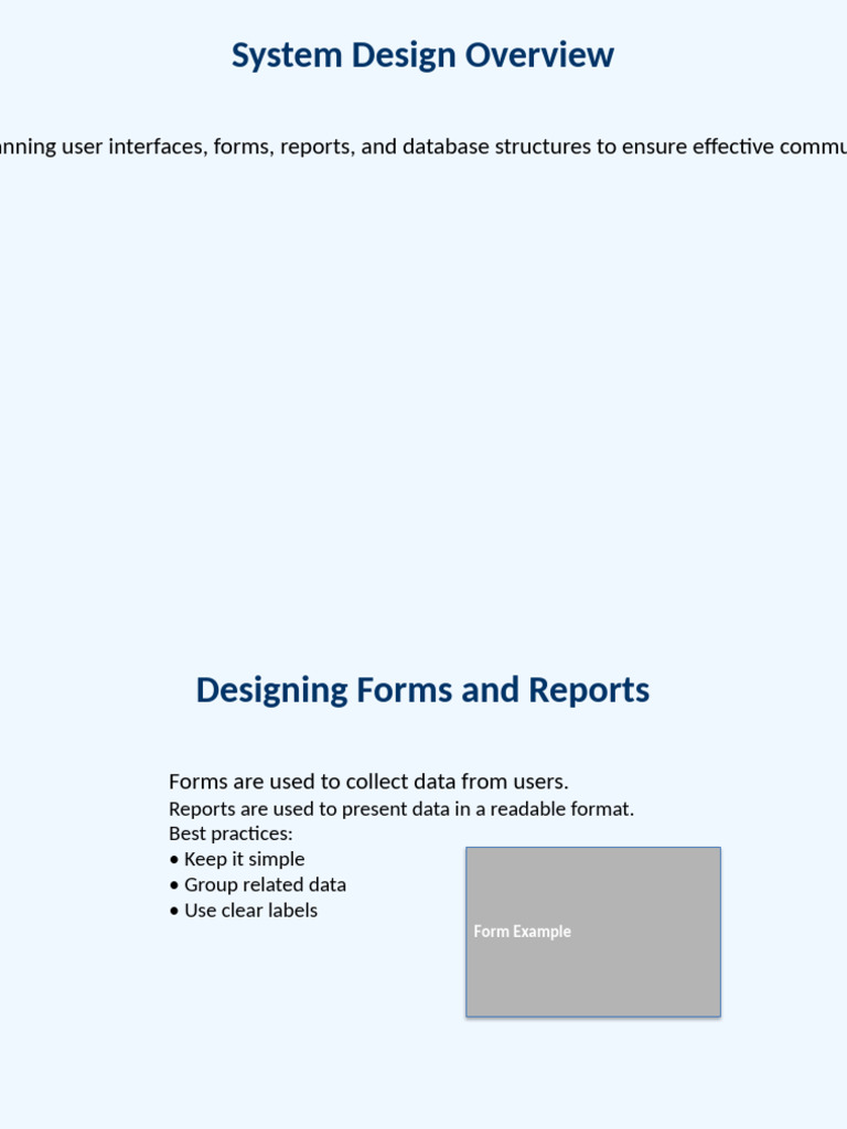 System Design ICT Themed With Images | PDF