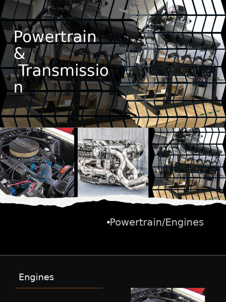 Powertrain and Transmission Overview | PDF | Internal Combustion Engine ...