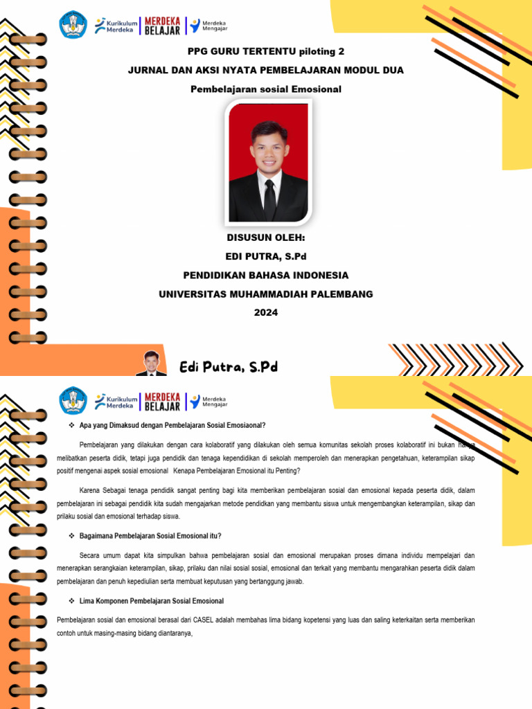 Jurnal Pembelajaran Modul 2 Edi | PDF