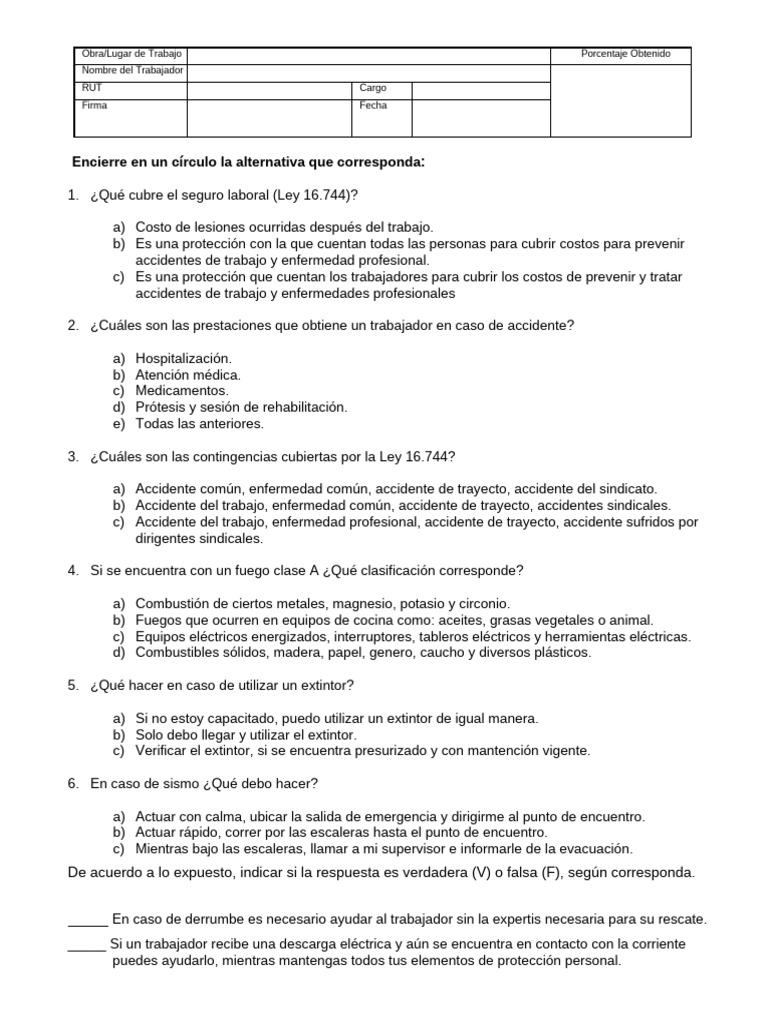 Evaluación ODI | PDF