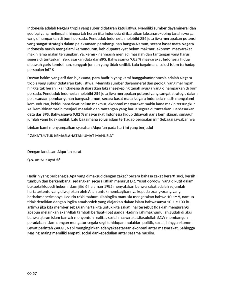 Indonesia Adalah Negara Tropis Yang Subur Didataran Katulistiwa | PDF