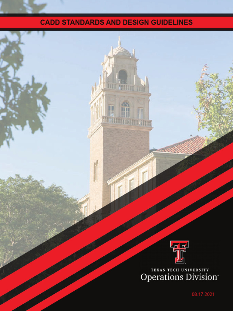 CADD StandardsandDesignGuidelines 08172021 | PDF | Computer Aided ...
