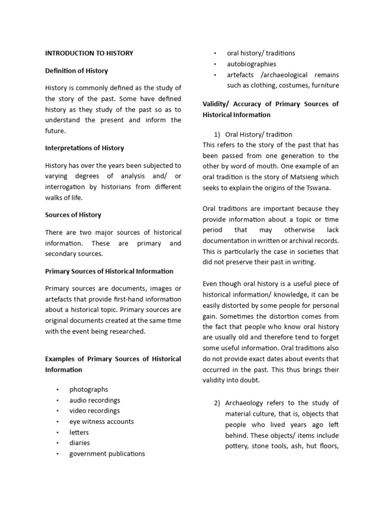 Obe History 2.0 2 | PDF | Homo | Primary Sources