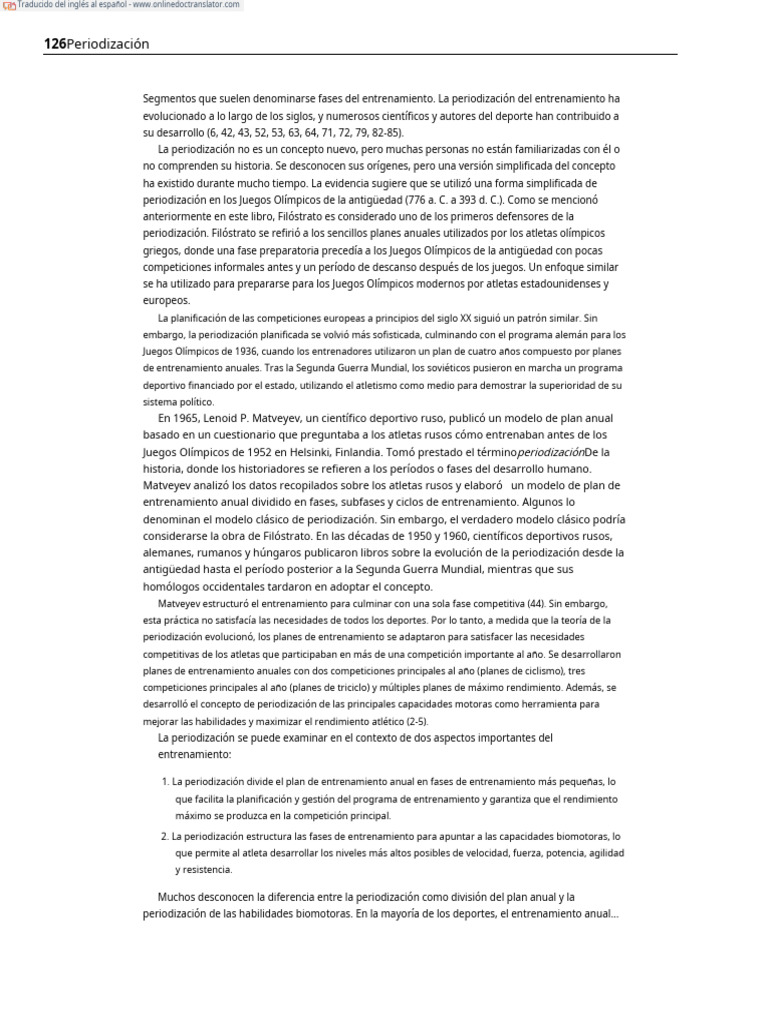 Tudor Bompa - Periodization (139-184) .En - Es | PDF | Deporte del ...