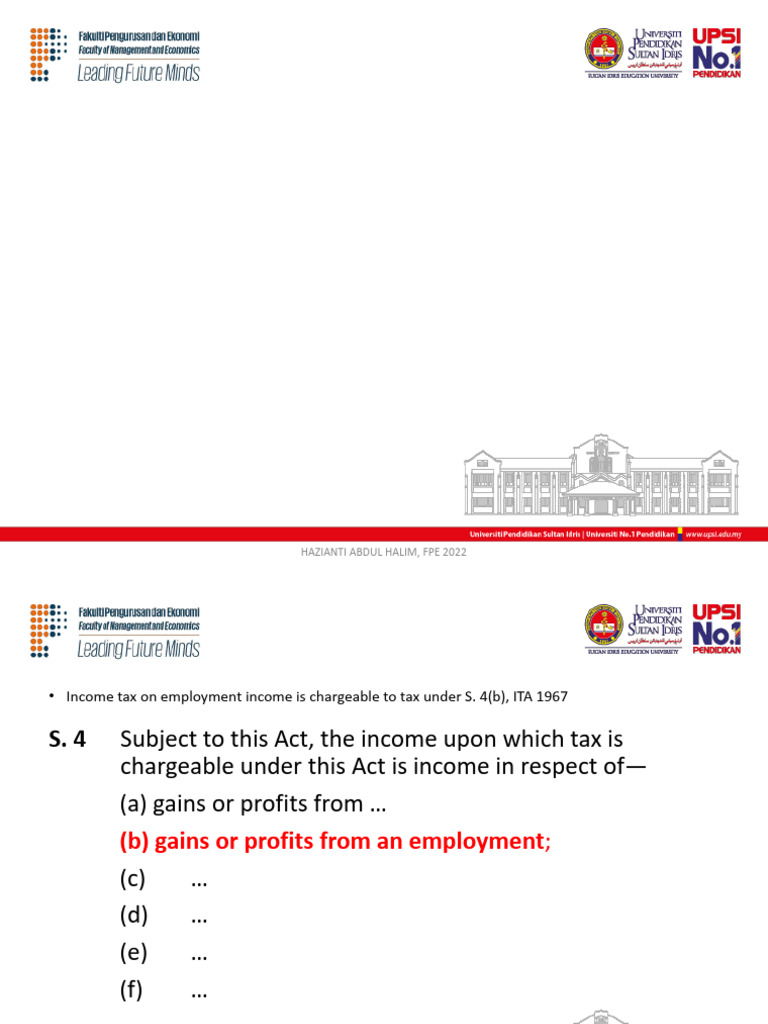 Employment Income Part 1 and 2 | PDF | Employee Benefits | Employment