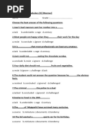 Sadliers Vocabulary Level C - Unit 3 | PDF