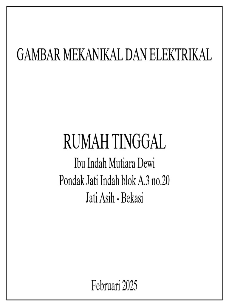 GAMBAR MEP FINAL | PDF