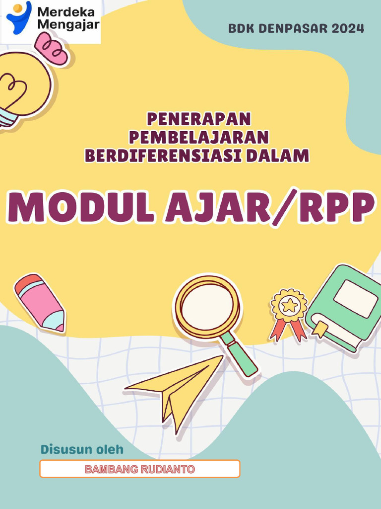 Bahan Ajar Penerapan Modul Bamb - Rudi | PDF