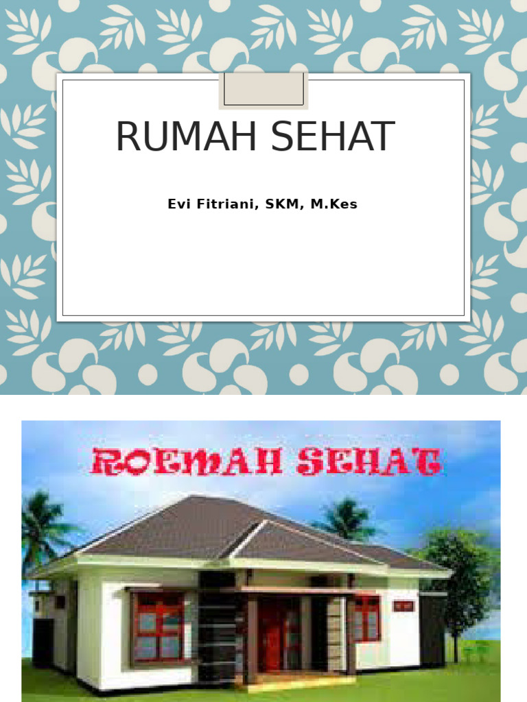 4. Syarat Rumah Sehat | PDF