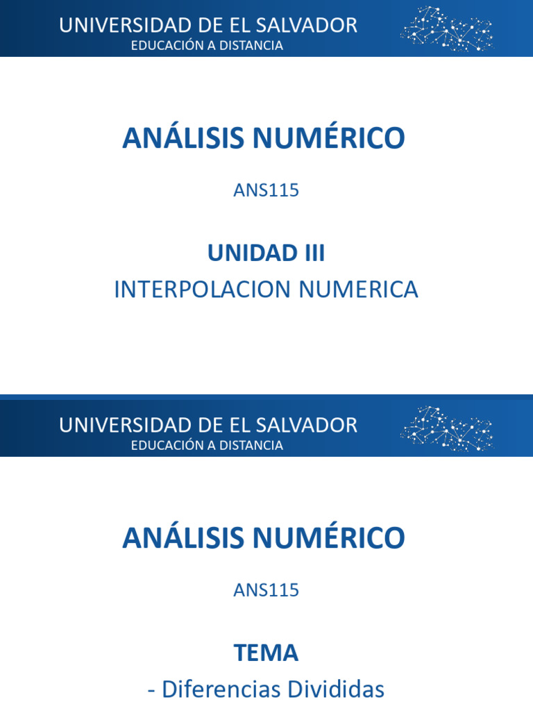 VIRFIA - ANS115 - U3 - CT - 2.0 - VC Diferencias Divididas | PDF | Álgebra | Matemáticas De La ...
