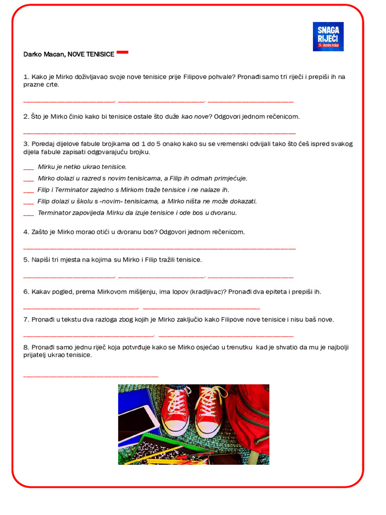 Nastavni Listic | PDF