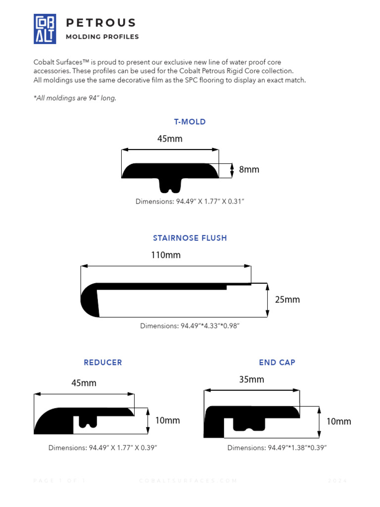 Petrous Molding Profiles Updated | PDF