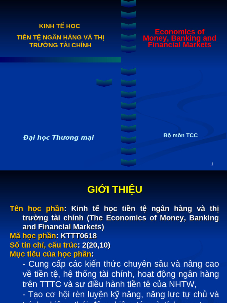 Chuong 1 - Tong quan ve TTNHTTTC | PDF