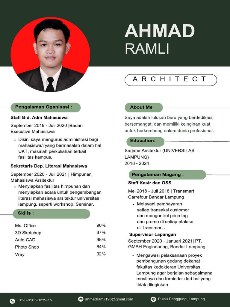 CV Ahmad Ramli | PDF