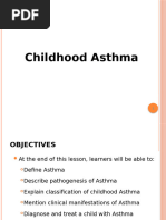 PRAM Score for Pediatric Asthma Assessment | PDF | Neck | Medicine