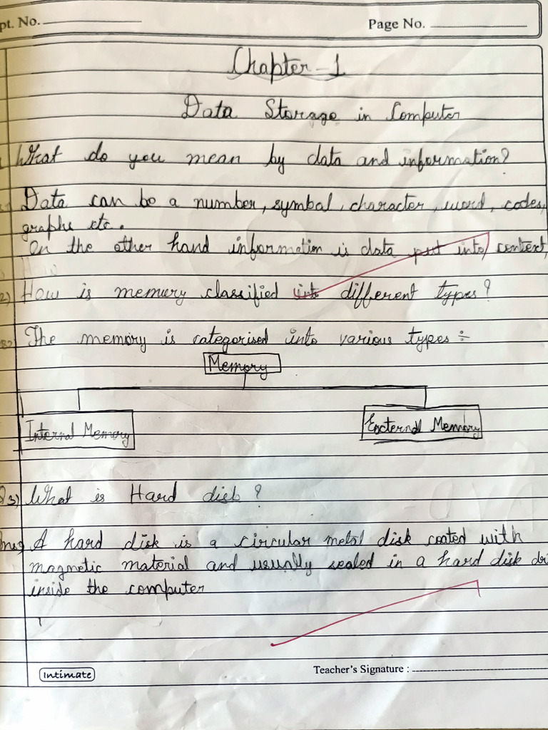 Class 4th Chapter - 1 | PDF