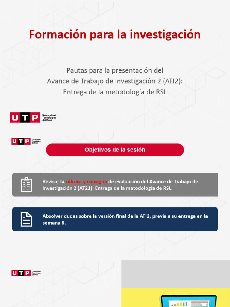 Pautas para La Presentacion Del Ati2 | PDF | Aprendizaje