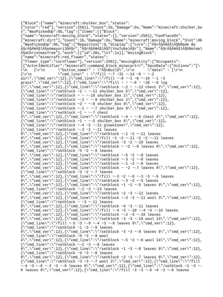 Horion - Christmas Kit 1.19.51 | PDF