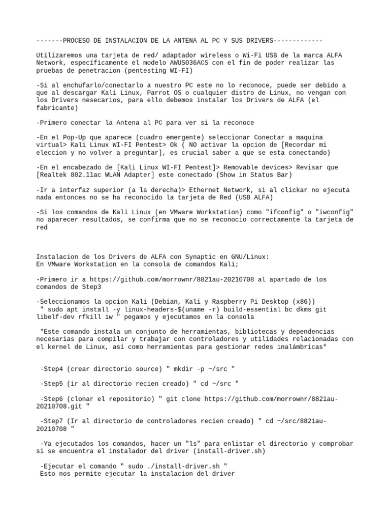 Insta Laci On Ante Nay Drivers | PDF | Wifi | Informática