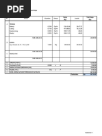 Analisa Harga Satuan Bouwplank | PDF