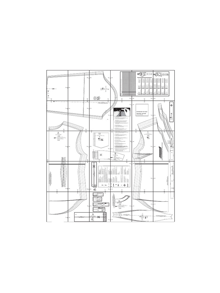 Burda Download Schnitt: Modell 6326 | PDF