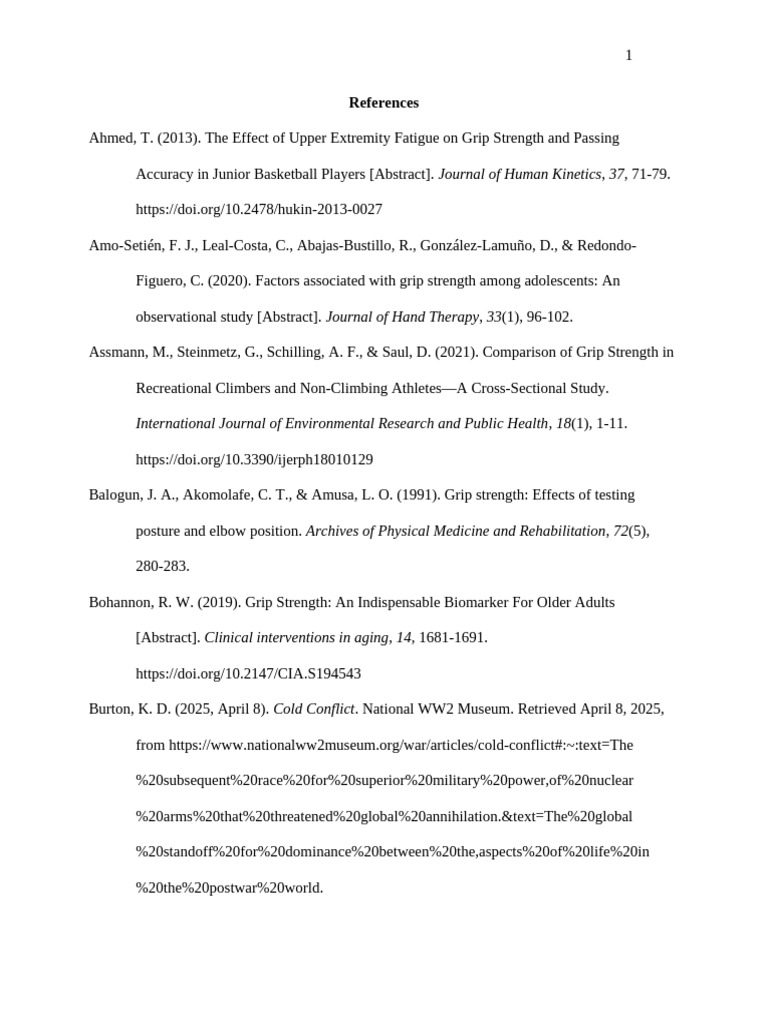 Journal of Human Kinetics 37: References | PDF | Physical Fitness