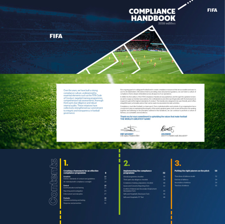 FIFA Compliance Handbook 2025 - English - DIGITAL | PDF | Regulatory ...