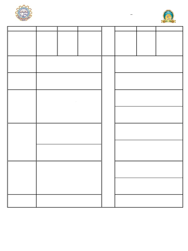 II Sem Lab Time Table (2025) | PDF
