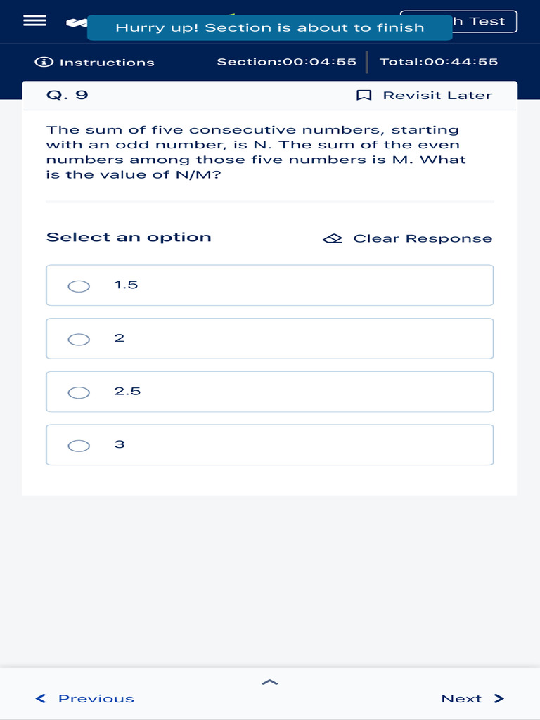 Online Test Window | PDF