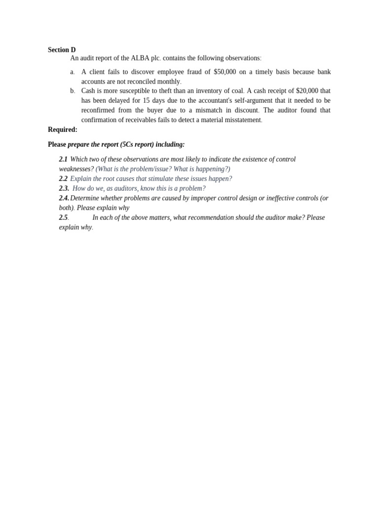 5Cs Problem Solving | PDF