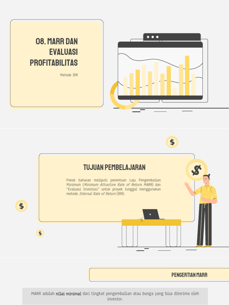 MARR dan Evaluasi IRR dalam Investasi | PDF