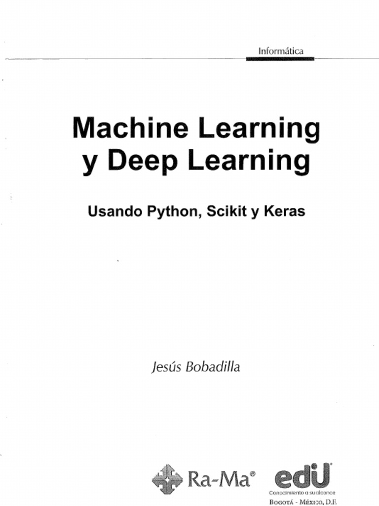 Machine Learning y Deep Learning Jesus | PDF