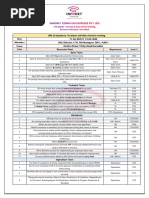 KT Sessions for New Joiners Schedule | PDF | Telecommunications | Networks