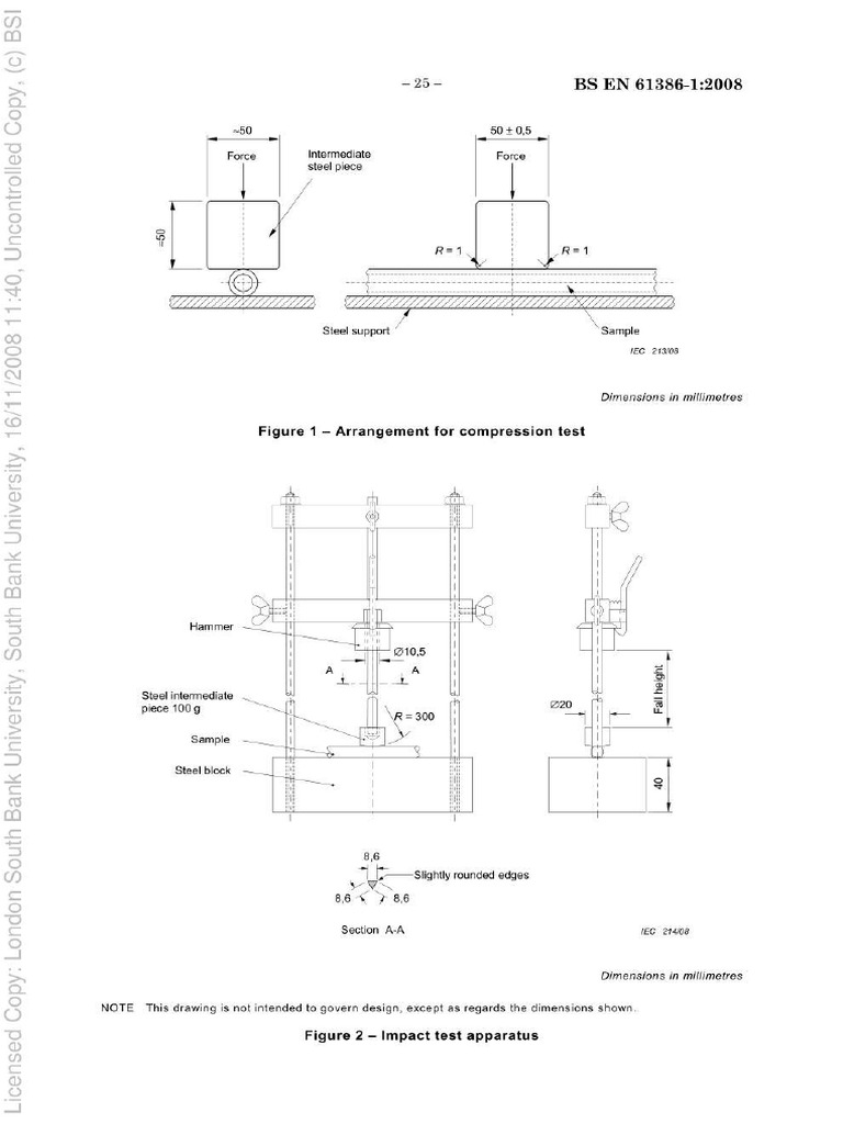 BS en 61386 1 2008 | PDF