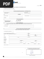 Formato RX para Avisos Fiscales 2025 | PDF | Gobierno