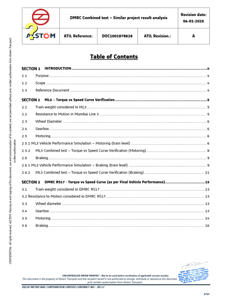 DMRC Dynamometer Car Test | PDF | Train | Vehicles