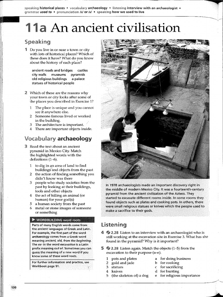 Unidad 4. History. Arts and Ancient Civilizations | PDF