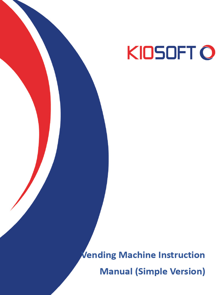 Vending Machine User Instruction Manual | PDF | Home Appliance ...