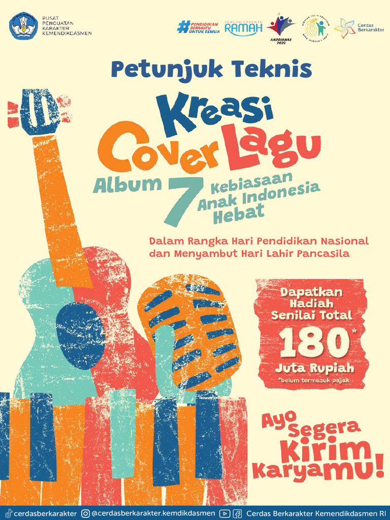 Petunjuk Lomba Cover Lagu 7 KAIH | PDF