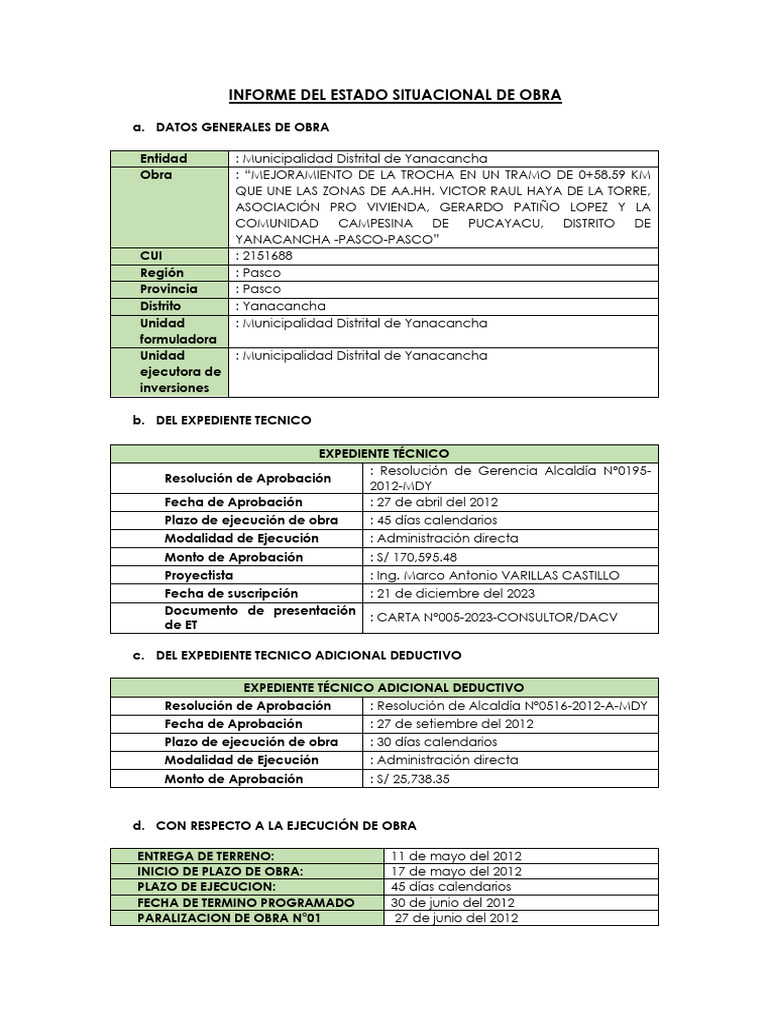 Modelo de Estado Situacional | PDF