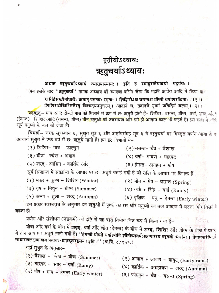 Ritu Chari Ya | PDF