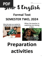 Year 10 English Practice Exam 2024 | PDF | Question | Knowledge